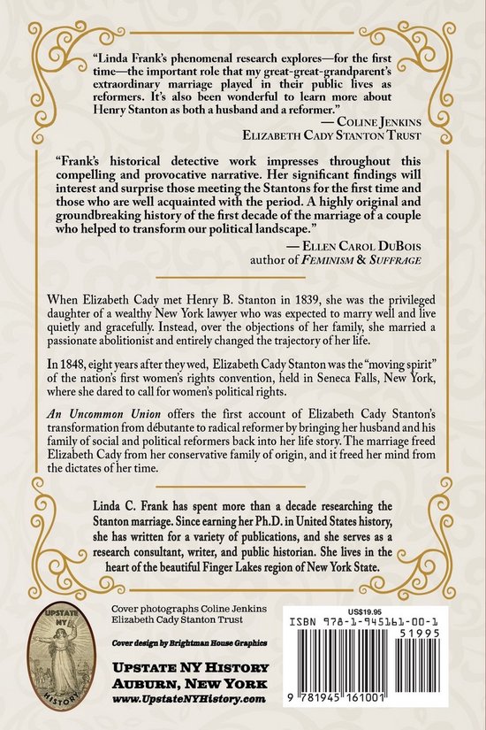 Biografie Elizabeth Cady Stanton en Henry B. Stanton: Huwelijk en... | bol