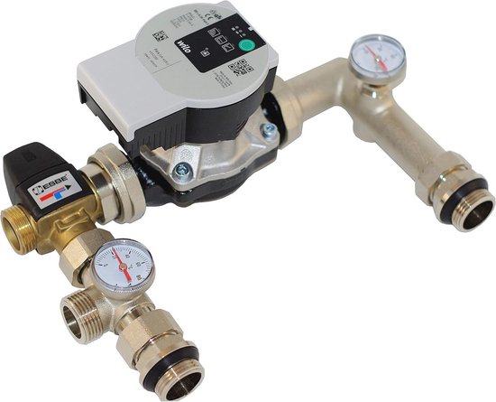 Pompgroep voor Vloerverwarming met Driewegmenger en Regelset voor tot ...