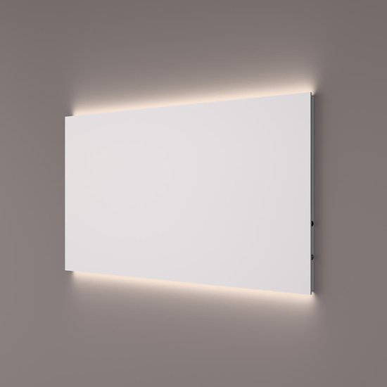 HIPP Design spiegel met Indirecte LED Verlichting Onder en Boven 140 x ...