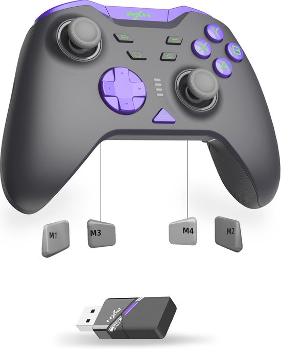 Draadloze Gaming Controller met 8K Chip en Capacitatieve Joysticks ...