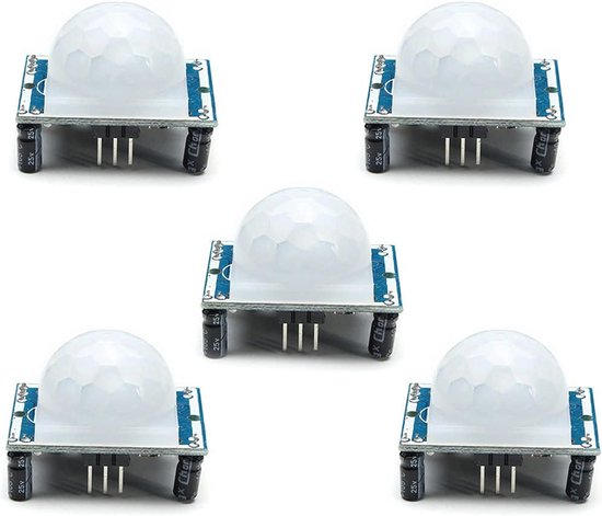 5 stuks Human Sensor Module Pyro-elektrische Infrarood PIR ...