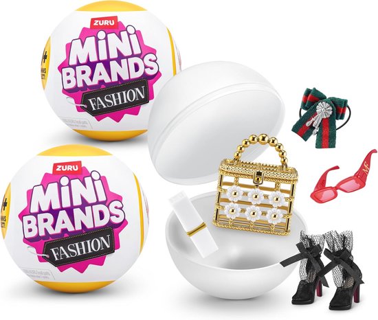 Miniatuur Mode Verzamelobjecten - 2 Capsules met Vijf Mysterieuze ...