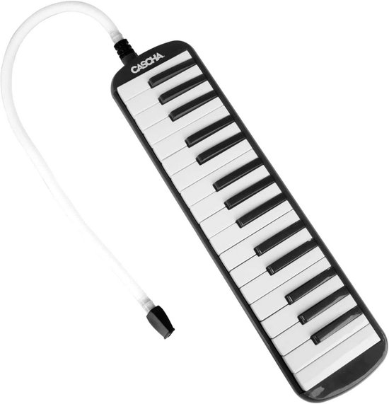 Professionele Melodica Zwart met Koffer en Mondstuk - Perfect voor ...