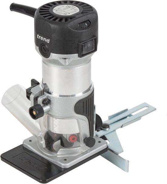 Compacte Bovenfrees 710W met Precisie Trimmbasis en 8mm Spantang | bol