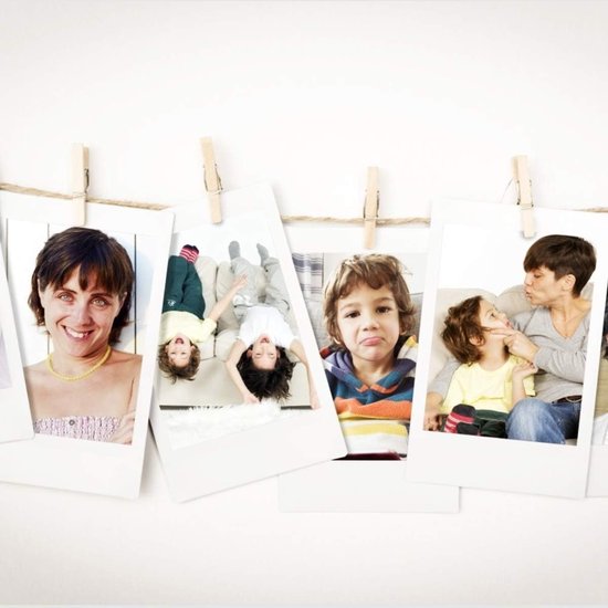 Mini houten klemmen 100 stuks met jutekoord, 3,5 cm, voor foto's en ...