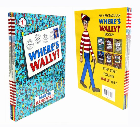 Wally Zoek en Vind Boeken Set - 6 Grote Prentenboeken Avonturen | bol
