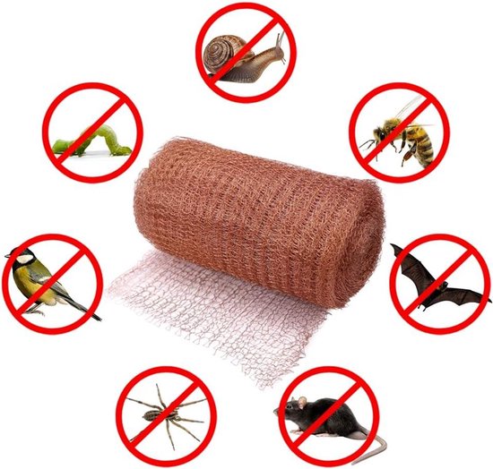 Koperdraad slakkenhek 10 meter - plantenbescherming, metaal, verhoogd ...