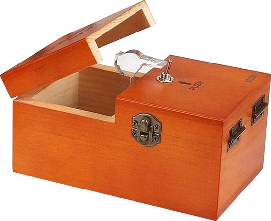 Useless Box - Fop Doos - Grappig - Nutteloos - Kado - Knop | bol