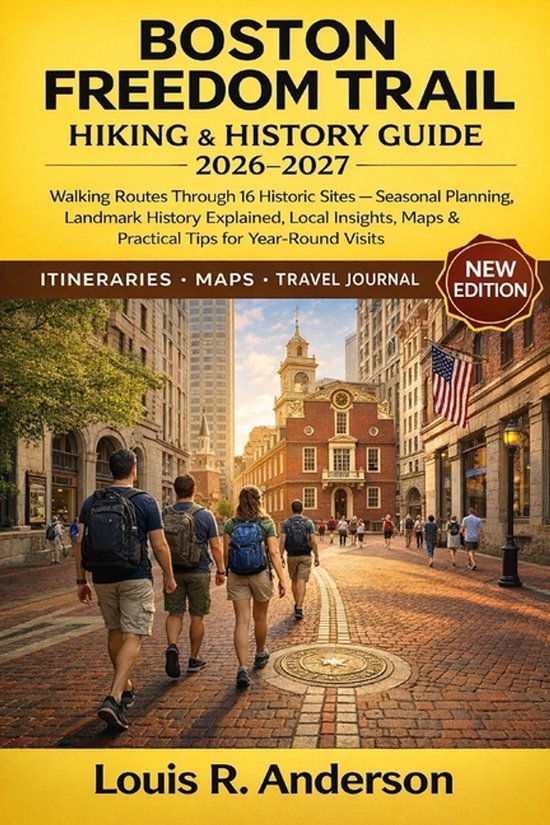 Boston Freedom Trail Hiking & History Guide 2026-2027: Walking Routes ...