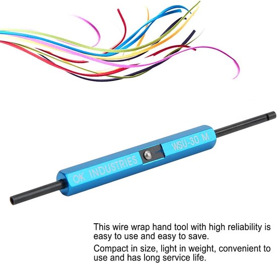 Wire wrap tool - wire wrap cable - stripping pliers 3-in-1 function ...