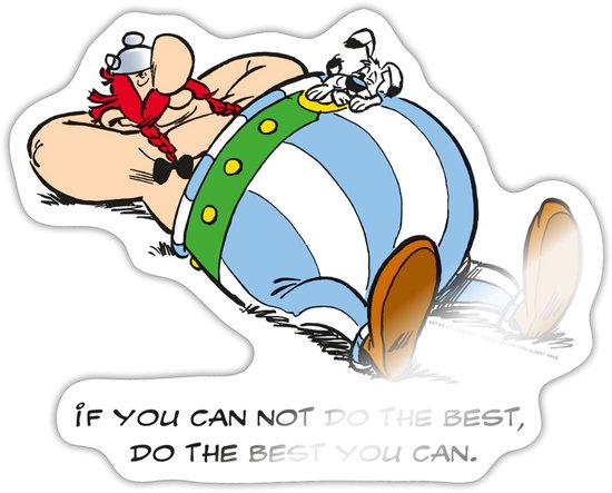Asterix & Obelix Rustmoment Sticker | bol