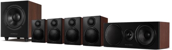 Wharfedale DX-3 5.1 HCP - Compact Surround Sound Luidsprekersysteem | bol