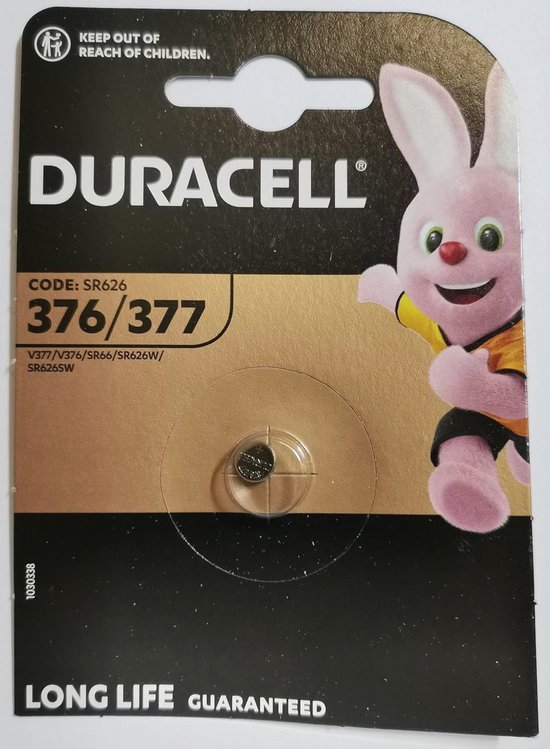 Zilveroxide horlogebatterij 377 SR626SW AG4 1,55 V | bol