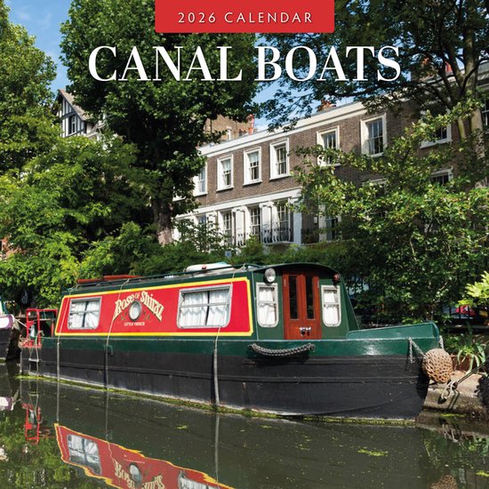 Red Robin Kalender 2026 - Canal Boats | bol