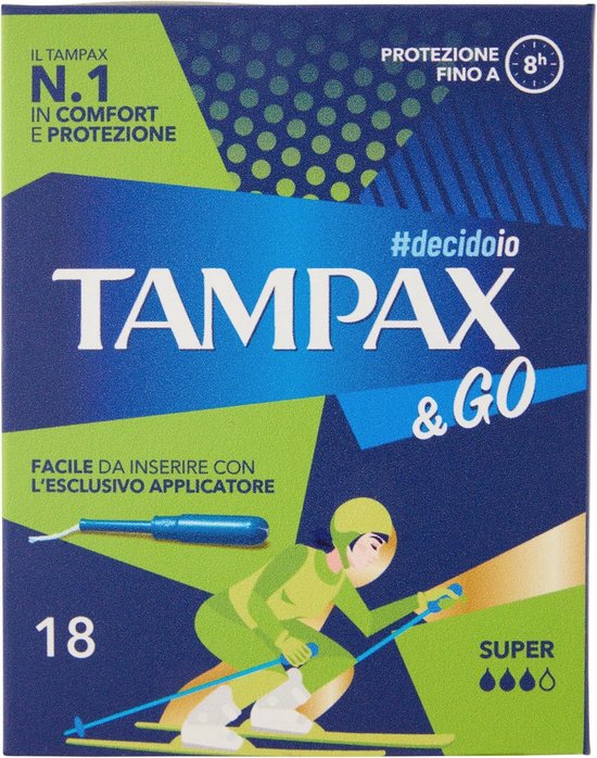 Super Tampons met Applicator - 18 Stuks | bol