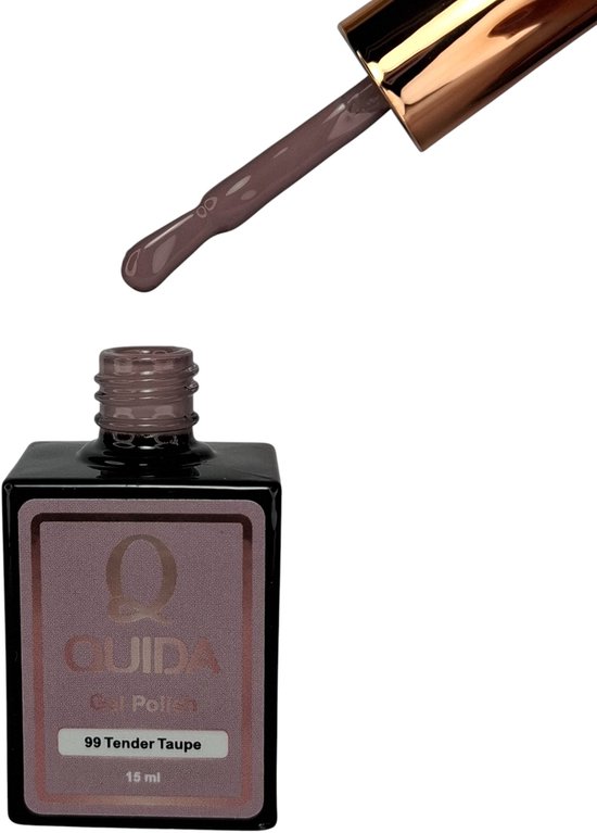 Quida Gelpolish #99 Tender Taupe 15ml | bol