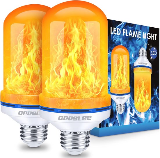 LED Vlam Effect Gloeilamp - 4 Modi, Zwaartekrachtsensor - Decoratieve ...