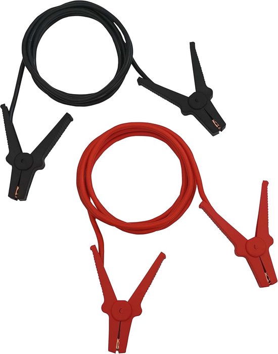 Startkabel 16 mm2 - 3 meter lengte met draagtas voor benzinemotoren | bol