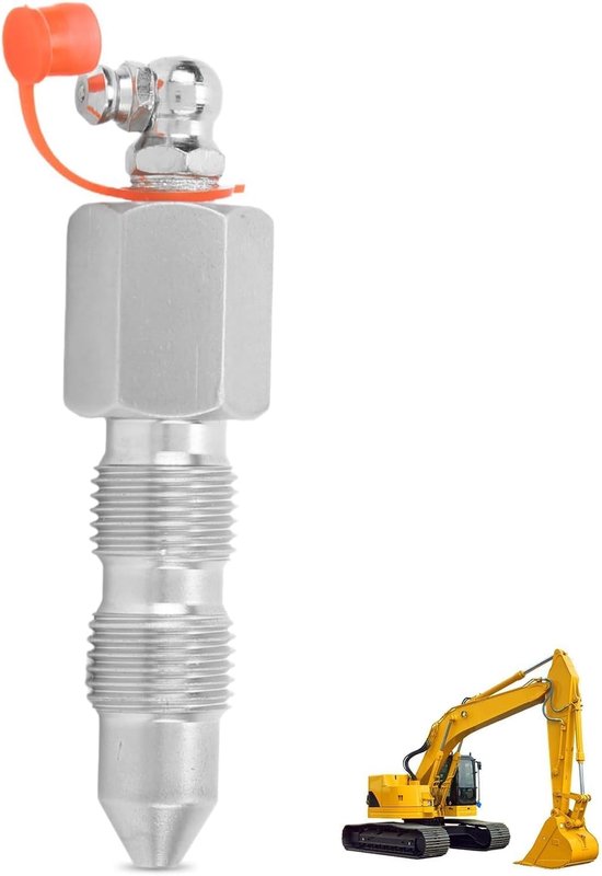 Excavator Oil Cylinder Valve - Track Adjuster Grease Valve - Grease ...