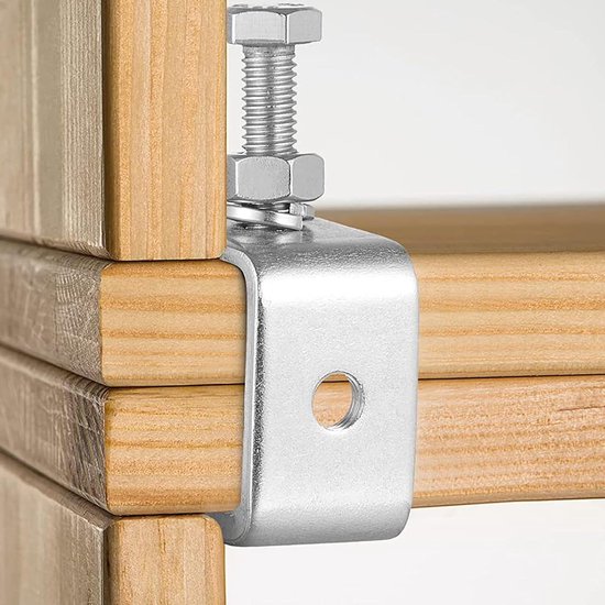 4-delige Heavy Duty C-Klem Set - RVS Klemmen voor DIY Projecten en ...