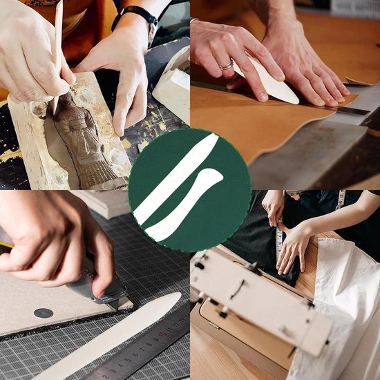 Wit Papier Bone Folder - Ambachten Folding Tool - Creasing Tool voor ...