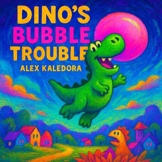Dino's Bubble Trouble, Alex Kaledora | 9781729621004 | Boeken | bol