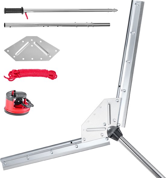 VEVOR Lake Weed Cutter Pond Harke Lake Harke 939mm Snijbreedte 9m Touw ...