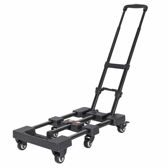Meedeer Opvouwbaar Steekwagen-Multifunctionele Plateauwagen... | bol