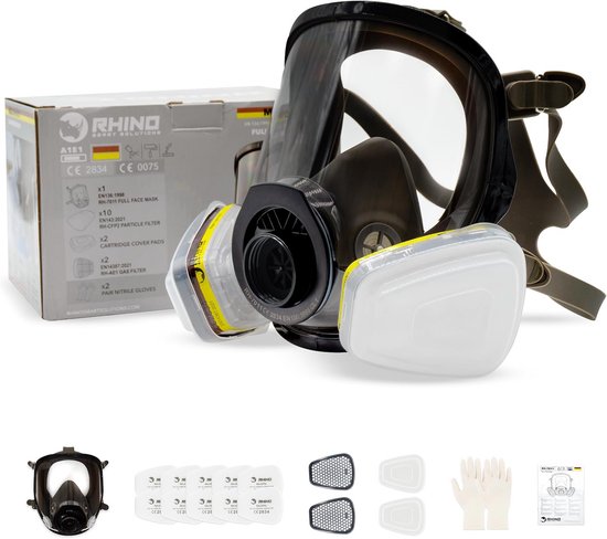 Herbruikbaar Gasmasker met Volledig Gezichtsmasker voor Organische ...