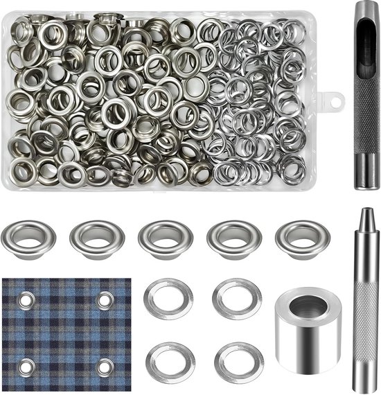 Oogjes Tool Set 10mm - Handig Hulpmiddel voor het Plaatsen van Oogjes ...