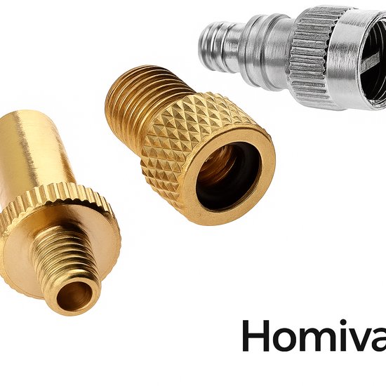 Homivae - Verloopnippels Set van 3 – Fietsventiel naar Autoventiel ...
