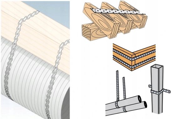 Montagetape Staal 17mm x 10m - Versteviging & Bevestiging | bol