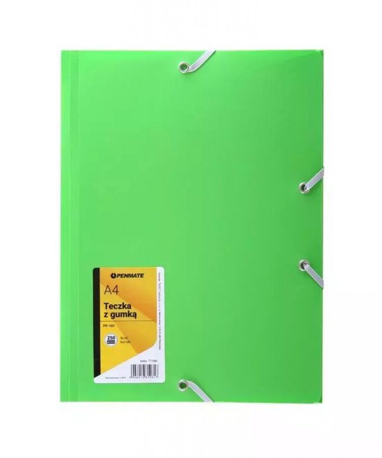Penmate Groene A4 Map met Elastiek - 32x24 cm | bol