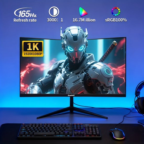 27-inch Gaming Monitor – Curved Scherm – PC Monitor ...