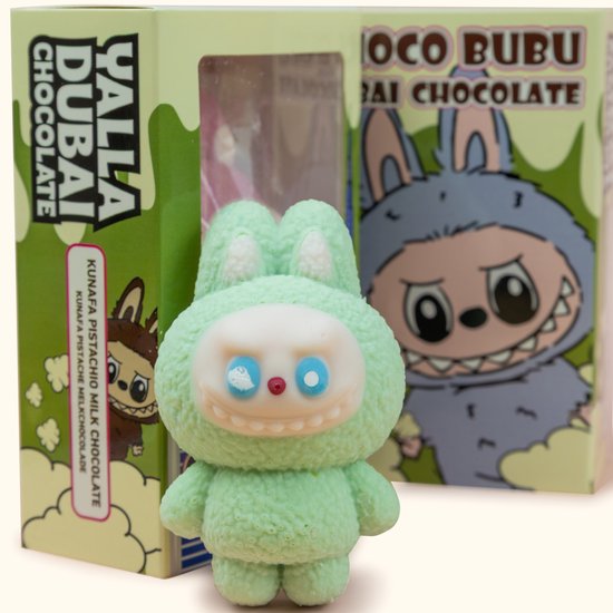 MADE IN DUBAI - Yalla Dubai Chocolate - Choco Bubu - Labubu Style ...