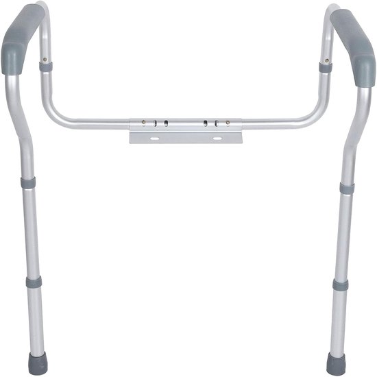 Toilet Stand Aid - Armrest Toilet Booster - Adjustable Toilet Frame ...