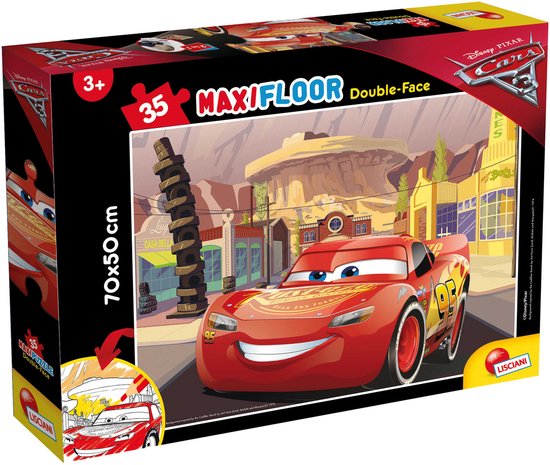 Lisciani - Puzzel - Disney Cars 3 - Maxi vloerpuzzel 35 stuks | bol
