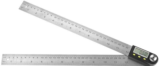 360 Protractor Degree - Protractor Ruler - Stainless Steel Electronic ...