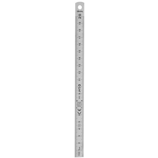 Wonday metalen liniaal 20 cm buigbaar | bol