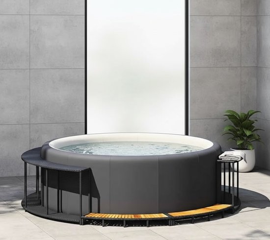 Whirlpool Surround met Opbergruimte – Novihome Luxe Spa & Jacuzzi Rand ...