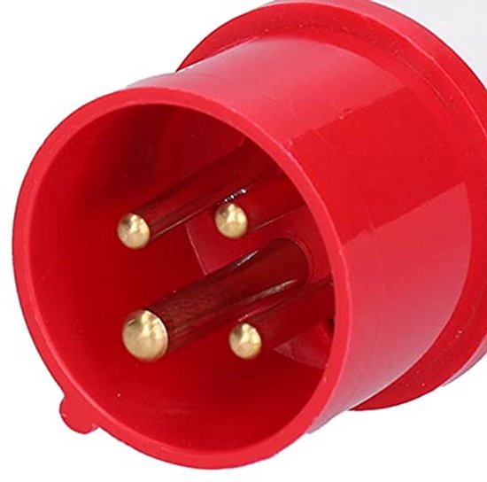 4-Pins 3-Fase Plug 380V-415V 16A Waterdichte Flushmontage Socket | bol