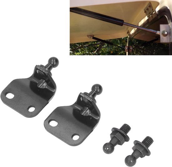 10mm Oblique Gas Spring Mounting Bracket Bonnet Boat Gas Spring ...