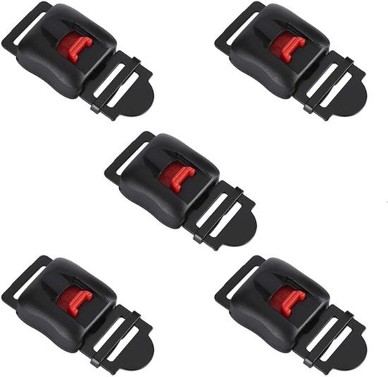 Motorcycle Helmet Clip 5pcs - Chin Strap Quick Release Buckles ...