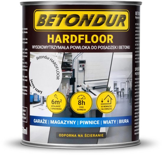 Betondur HARDFLOOR Vloerverf voor Beton 0,75L – Duurzame Coating ...