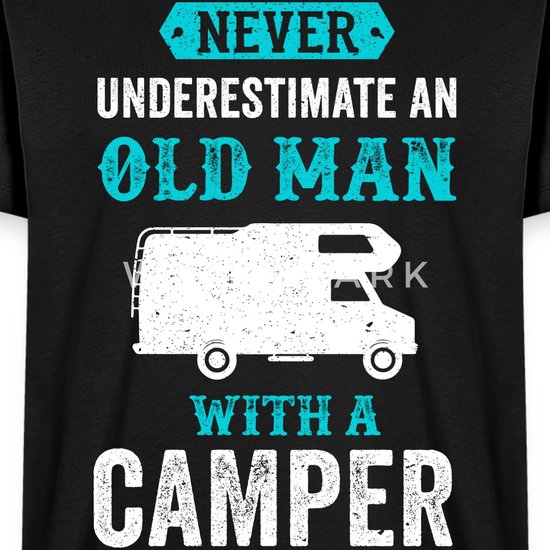 Oude Man Met Camper | bol