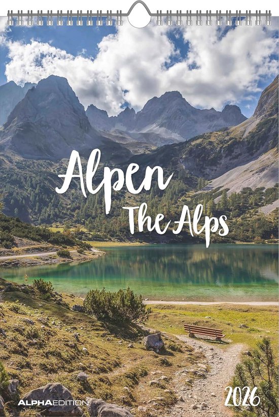 Mooie Alpen Wandkalender 2026 - Maandkalender met Ruimte voor Notities ...