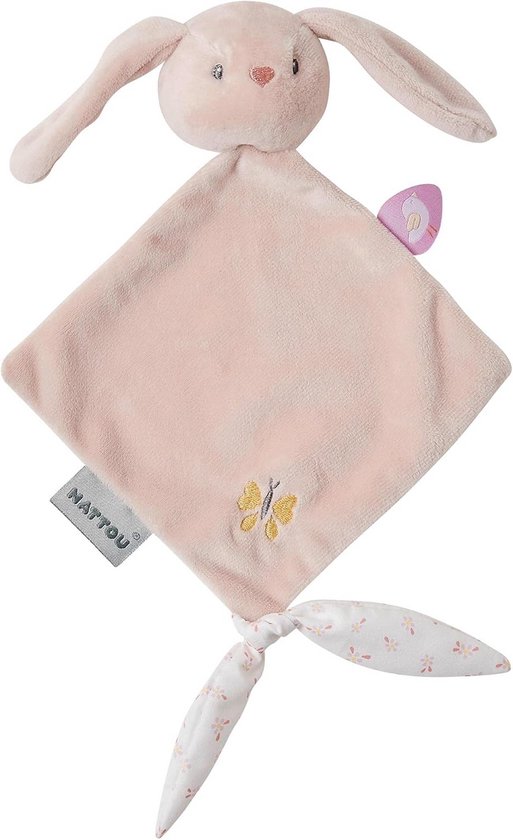 Superzacht Mini Knuffeldoekje Haasje - Ideaal Cadeau voor Pasgeboren ...