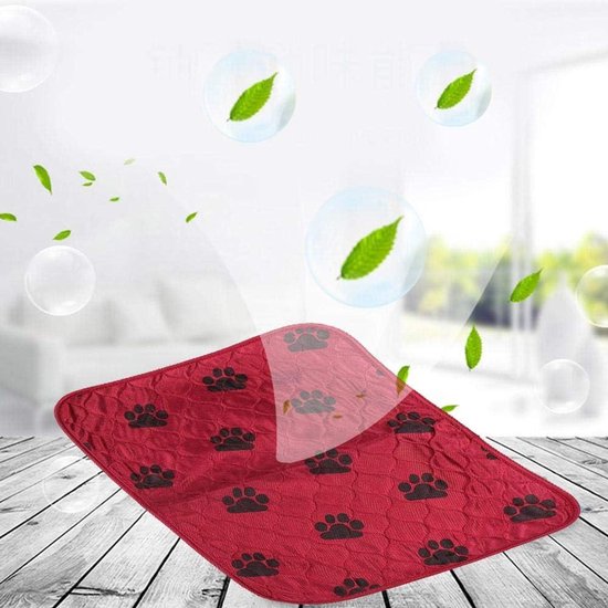 Wasbare incontinentiemat voor honden en puppy's met 4-laags absorberend ...