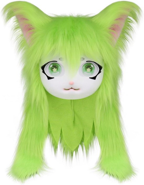 Dierenhoofd Kat Fursuit Masker Cosplay | bol