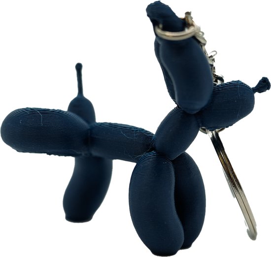 Plassende ballon hond sleutelhanger - Mint | bol